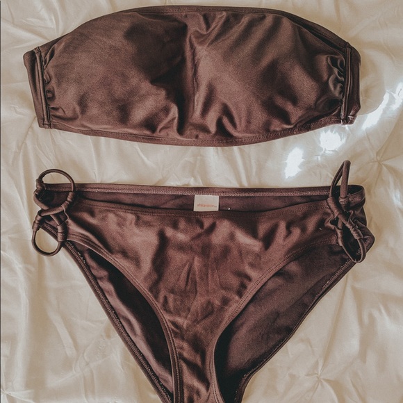 Target | Swim | Target Strapless Purple Swim Set | Poshmark